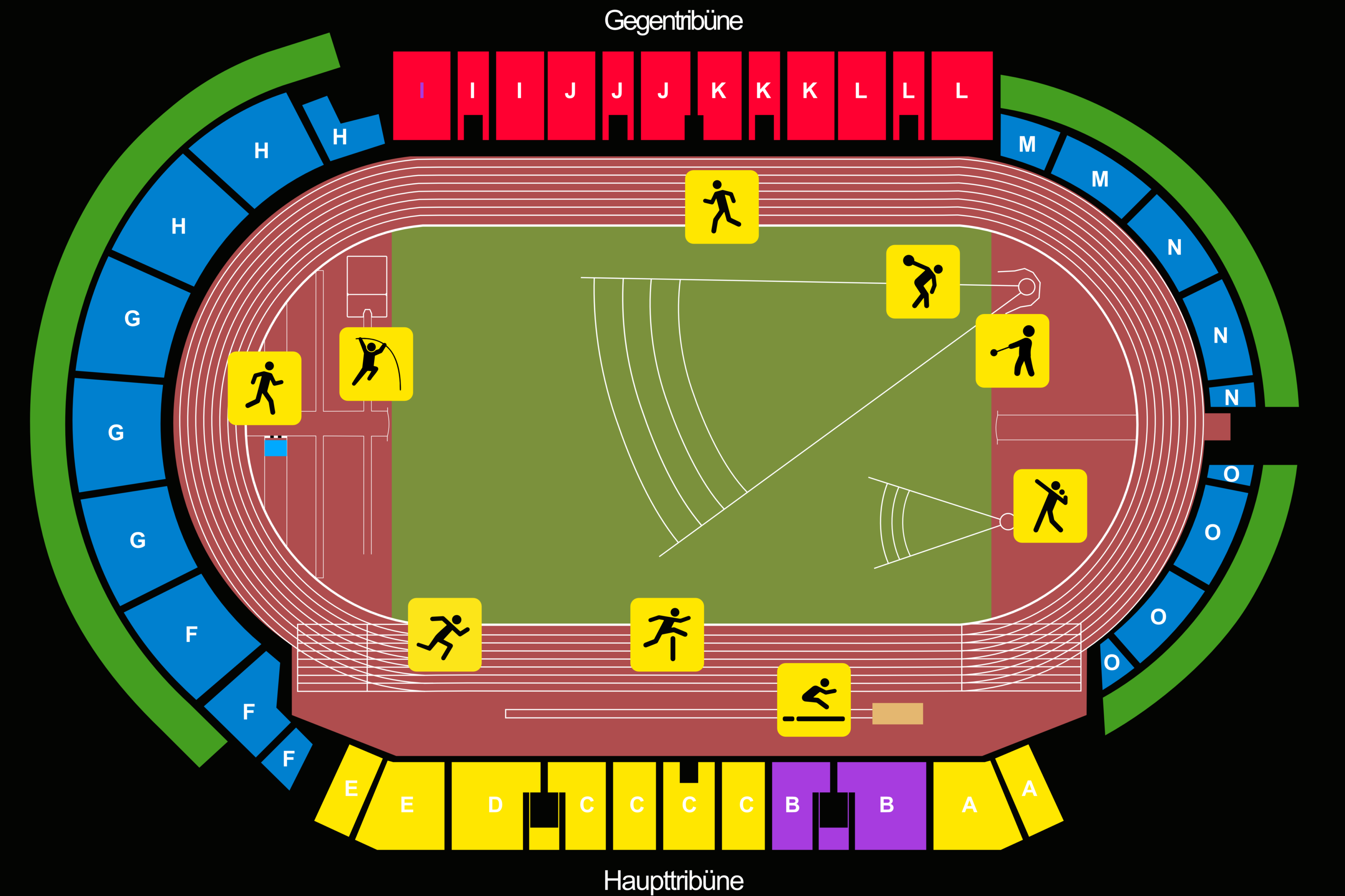 Goldenes Oval Dresden | Programm